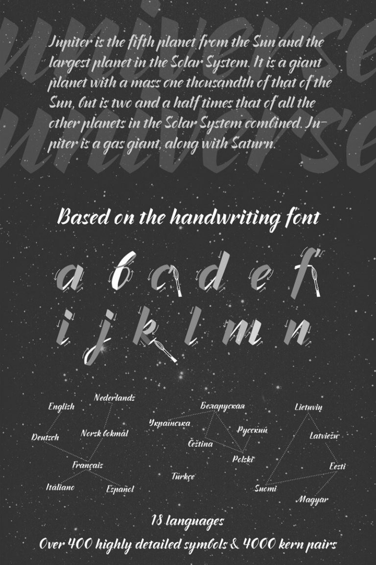 55 Modern Incredible Script Typefaces - Graphic Design Bundle Deals ...