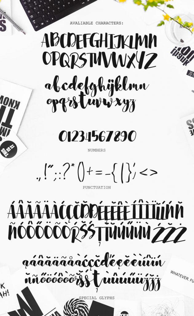 8 Incredible Written Fonts - Graphic Design Bundle Deals - Graphicloot