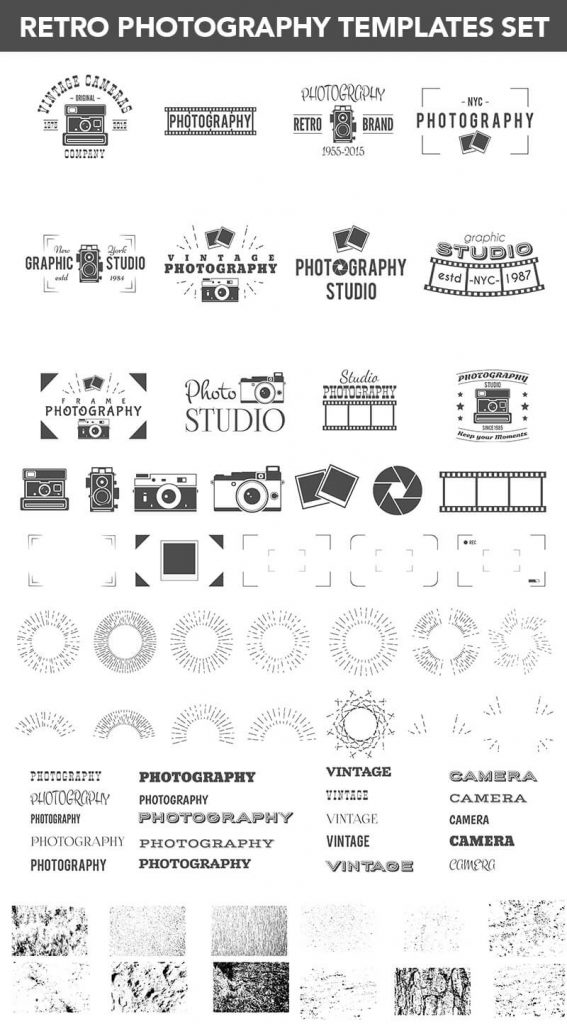 Super Graphics Bundle: 1200+ Unique Elements - Graphic Design Bundle ...