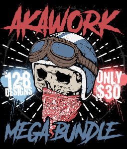 Aka Work's Mega Bundle - Graphic Design Bundle Deals - Graphicloot