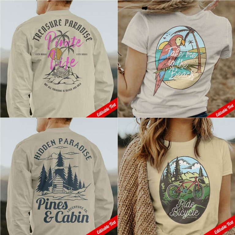 100 Keep Chillin Designs Bundle - Graphic Design Bundle Deals - Graphicloot