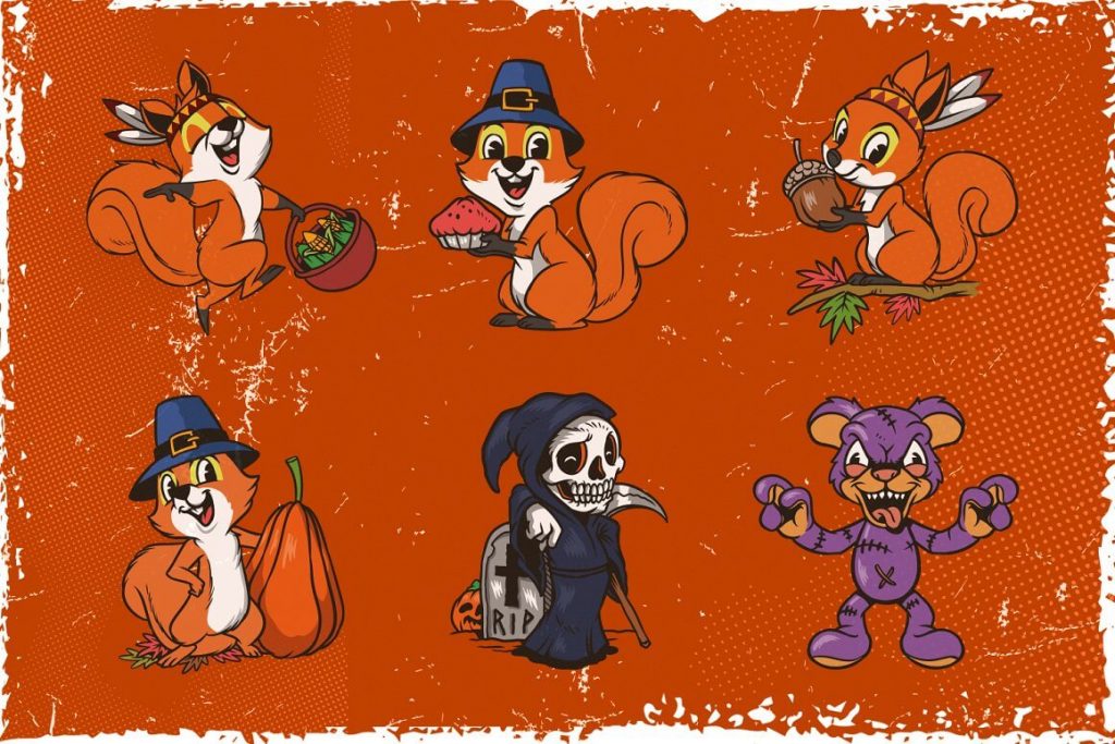 Vector Mascots Pack 2 - Graphic Design Bundle Deals - Graphicloot