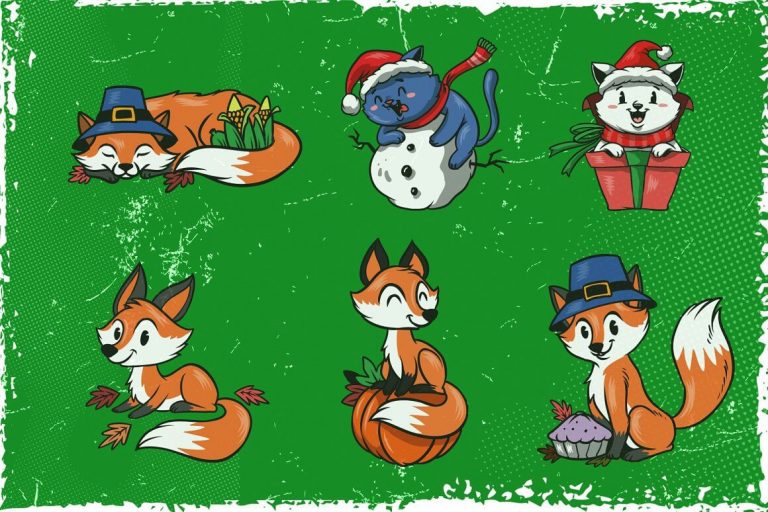 Vector Mascots Pack 2 - Graphic Design Bundle Deals - Graphicloot