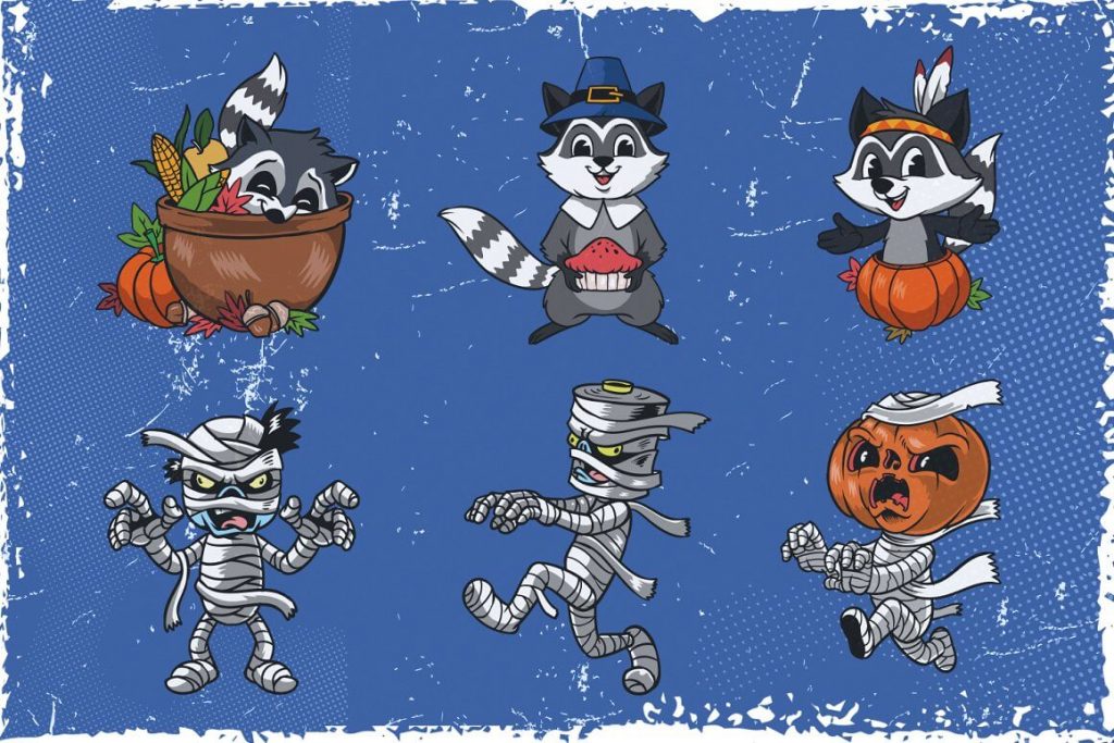 Vector Mascots Pack 2 - Graphic Design Bundle Deals - Graphicloot